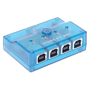 Ultra USB 2.0 Mini Switch 2-Port A/B Manual Switch for Two Computers